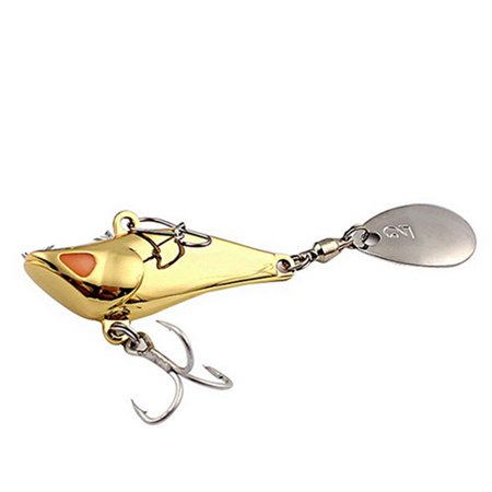 THORMN New Durable Spinner Spoon Lures Rotating Fishing Lure Metal ...