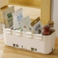 Lume Wear Divided Tea Bag and Coffee Pod Organizer a Plastic Stackable ...