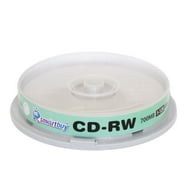50 Pack Smartbuy CD-RW 1-12X 700MB/80Min High Speed Logo Rewritable ...