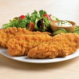 Great Value Fully Cooked Chicken Strips 25 oz Frozen High Protein ...