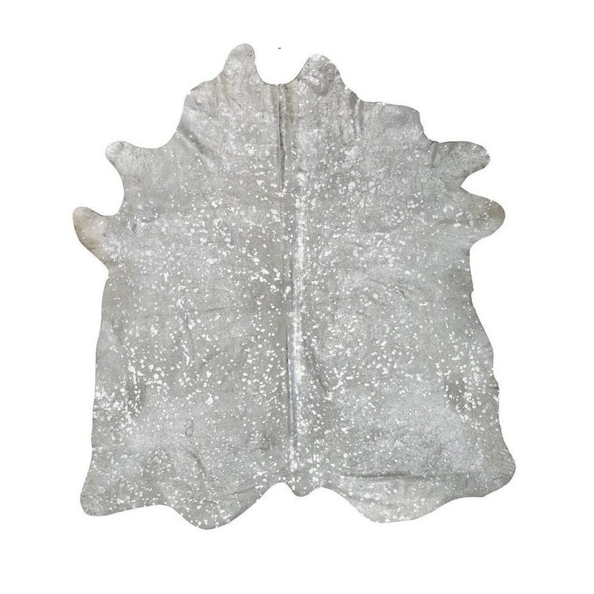 Click here for Plata Décor Import Inc Cowhide In Silver 4 Ft X 6... prices