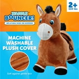 Waddle Kids Bounce Toddler Toy Horse Bouncer, Jumping Inflatable Plush ...