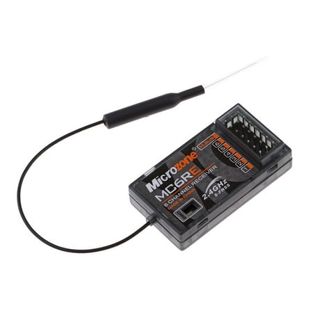 6-Channel Control Built in Antenna RC Receiver Black | Walmart Canada