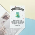 Fzsteel Pocket-Sized Adorable Dinosaur and Frog Design Greeting Card ...