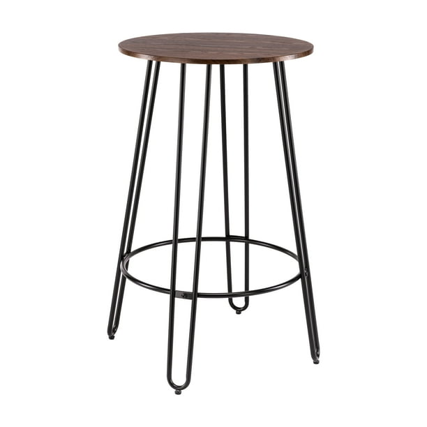 Andeworld 31" Bar Table Round Pub Table Circular Bistro Table Bar ...
