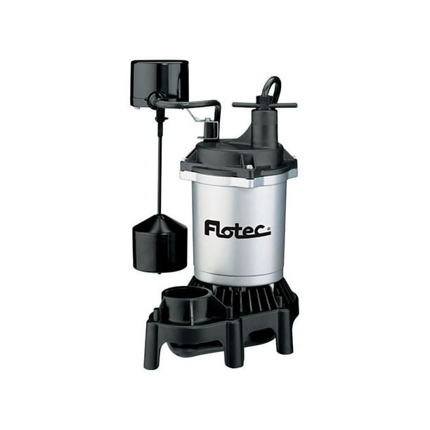 Flotec 1 3 Hp 3600 Gph Thermoplastic Submersible Sump Pump Walmart flotec-1-3-hp-3600-gph-thermoplastic-submersible-sump-pump-walmart