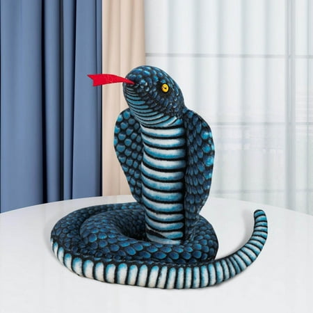 pitrice Snake Plush Toys Cuddly Soft realistic plush Toy Simulation Toy ...