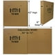 UBMOVE TV Moving Box Up to 70" Adjustable Box - Walmart.com