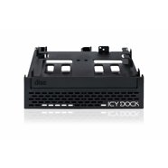 CRU-DataPort 6607-7100-0500 DX115 Carrier Only SATA 3Gb/s/SAS - Black ...