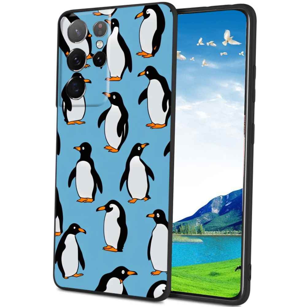 Compatible with Samsung Galaxy S23 Ultra Phone Case, Penguin Case ...