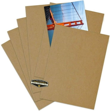 100 Chipboard Sheets 8 RRF12 x 10 inch - 22pt (point) Light Weight ...