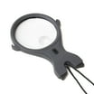 Equate Magnifier Portable 5x Power LED Lighted Aspheric Acrylic Lens ...