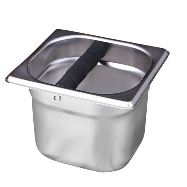 Coffee Waste Knock Box Stainless tool home coffee tray Steel Recycle ...