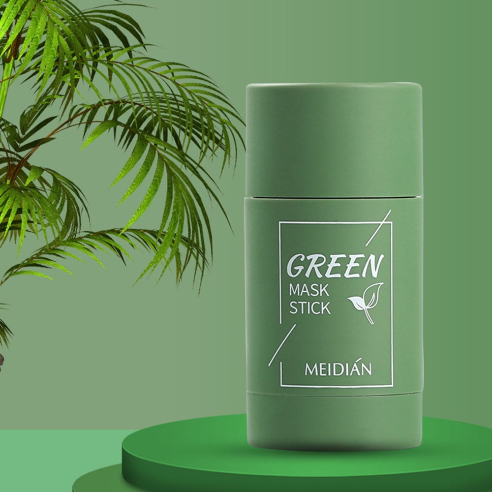 Green Tea Eggplant Oil Cleaning Solid Mask Deep Cleansing Moisturizing ...