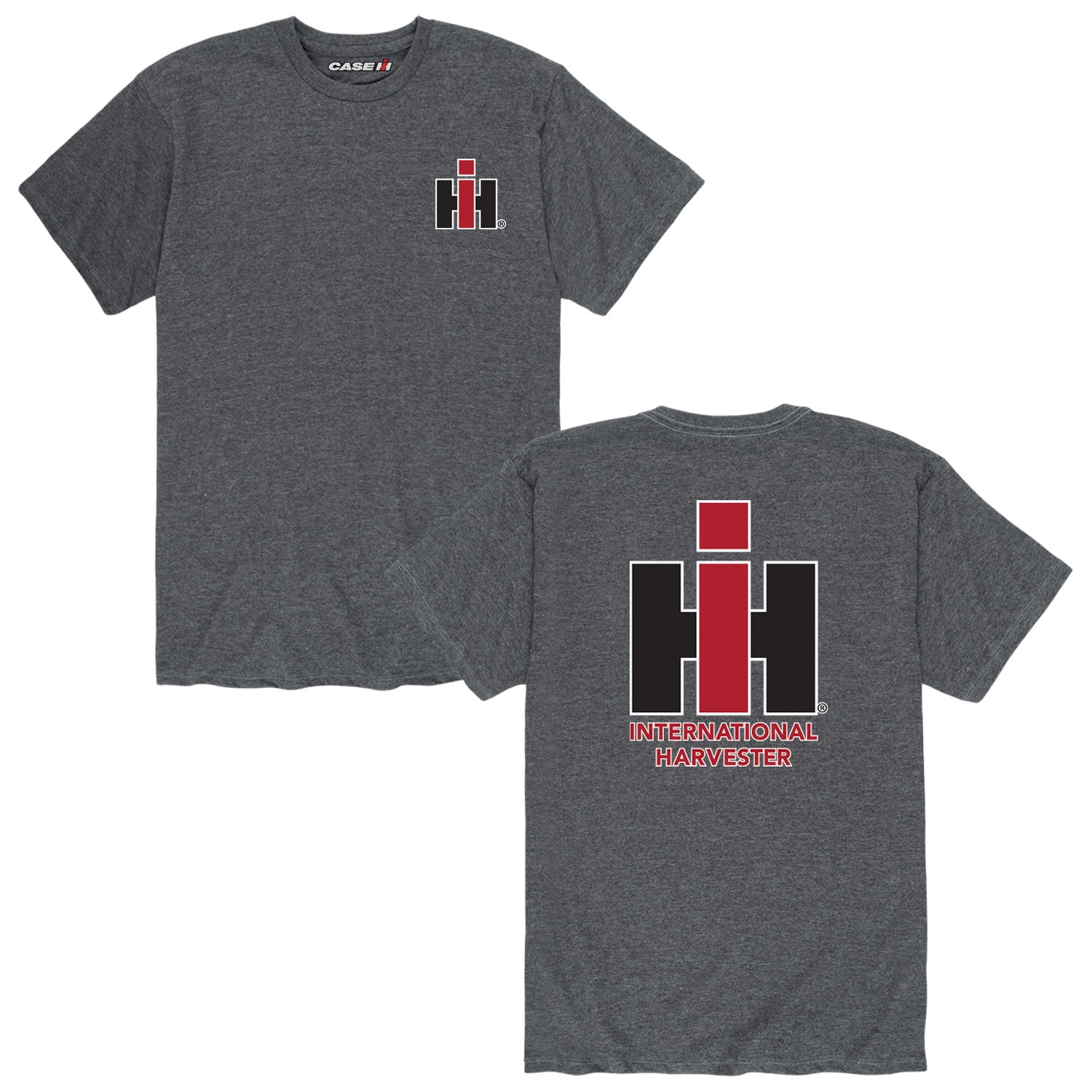 Case IH - Front And Back - Men's Short Sleeve Graphic T-Shirt - Walmart.com
