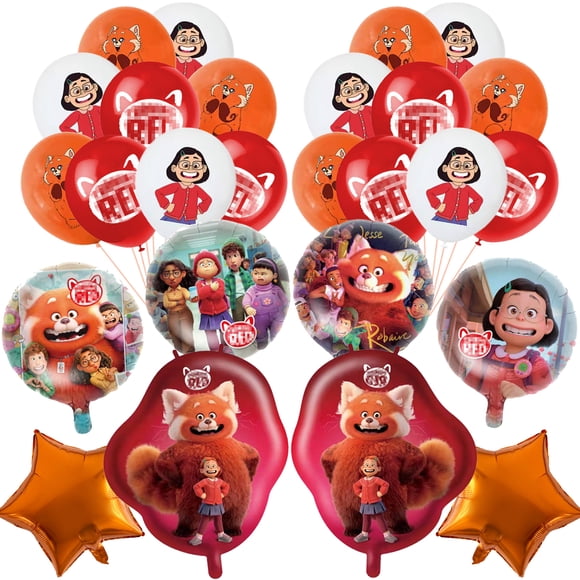 Turning Red Birthday Decorations