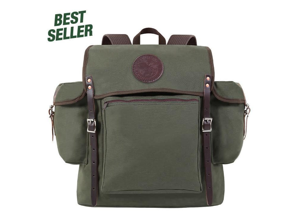 Duluth Pack 32 Liter Capacity Olive Drab Canvas Rambler Backpack ...