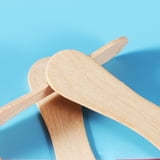 TOPBATHY1 100pcs Wooden Ice Cream Spoons, Disposable Taster Spoons for Sampling - Walmart.com