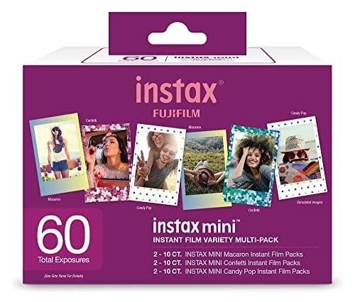 Fujifilm Instax Mini Variety Film Value Pack 60 Count | Walmart en línea