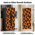 Door Stickers Peel and Stick Door Mural animal skin leopard seamless ...