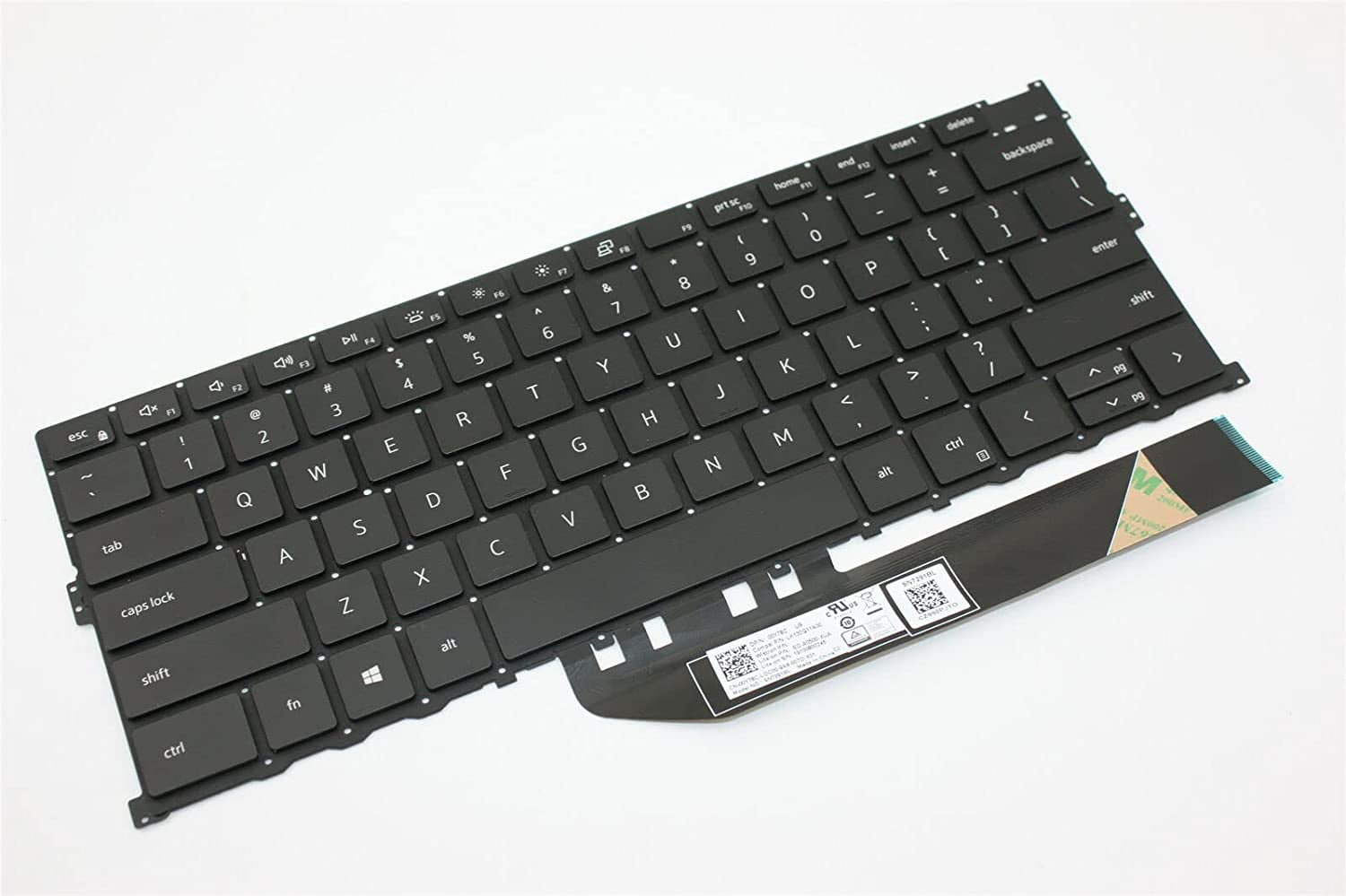 New US Black English Backlit Backlight Laptop Keyboard (Without ...