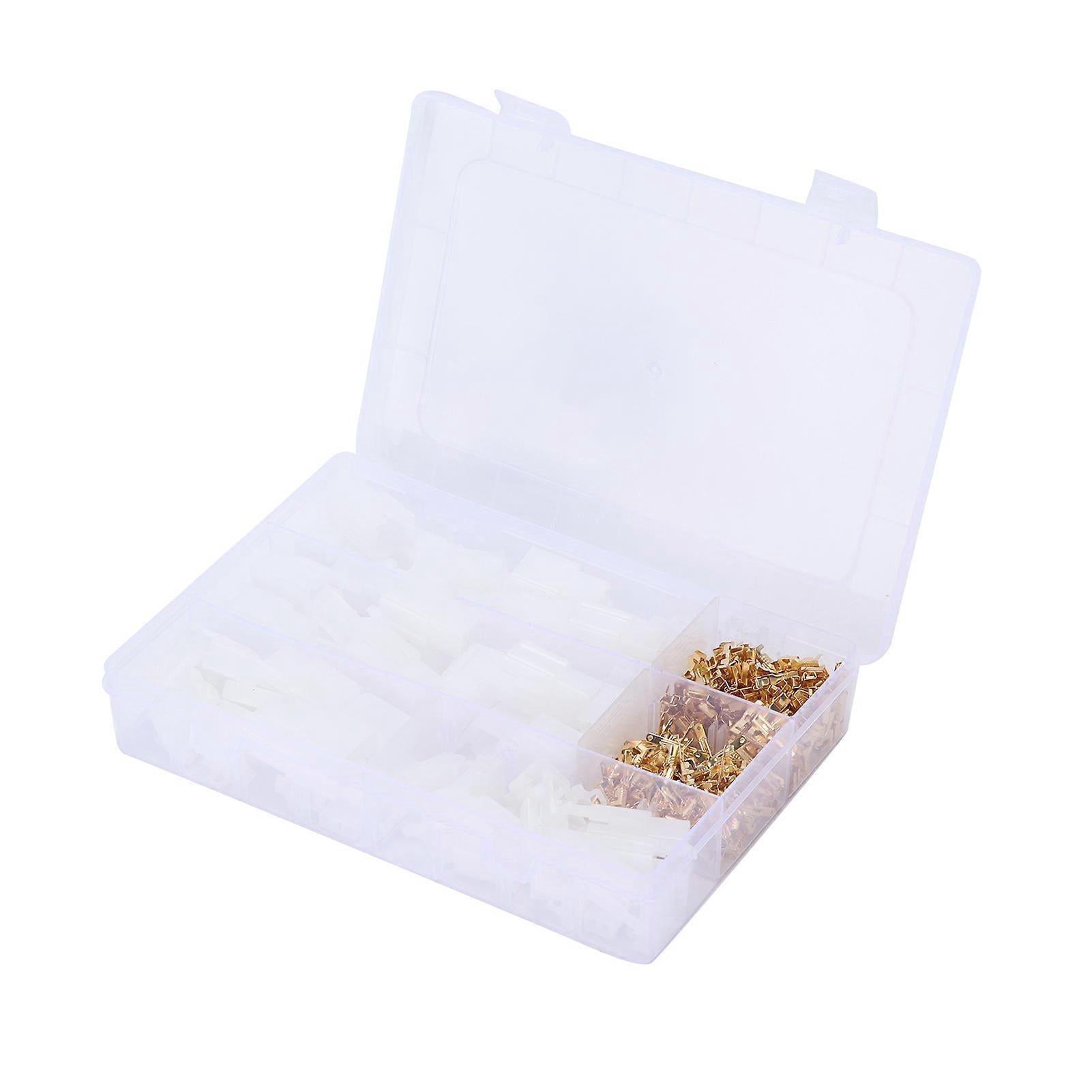 380PCS Car Electrical Connector Block Spade Terminal 2/3/4/6Pin for ...