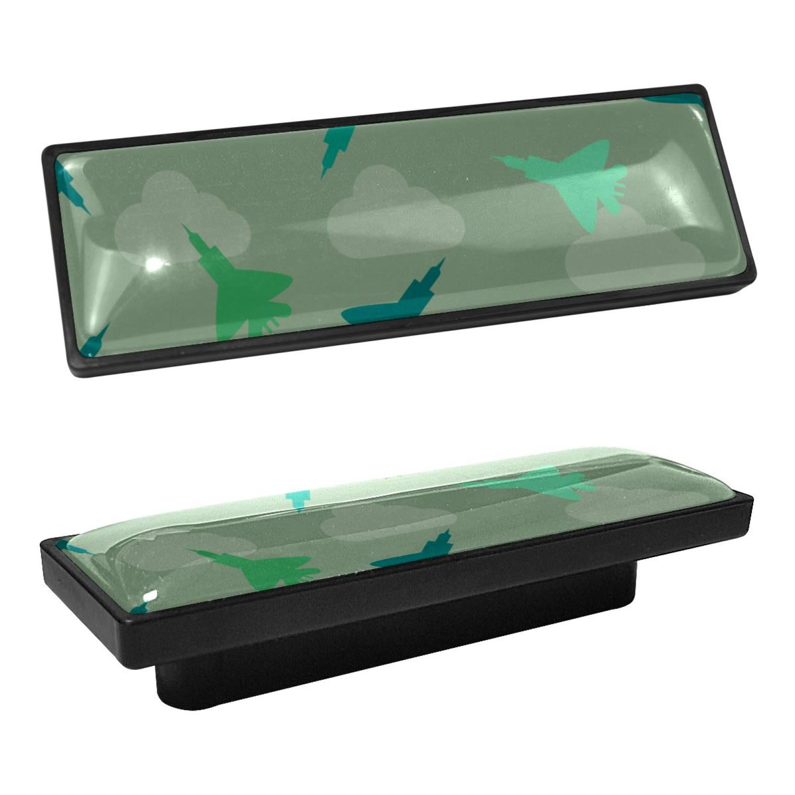 4 Pcs Rectangle Cabinet Handle Cupboard Knob Drawer Pulls Handle ...