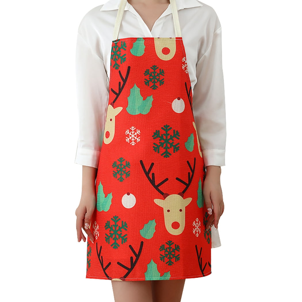 Click here for Nobrand Christmas Cooking Apron Printed Decorative... prices