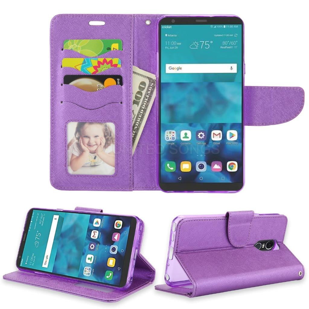 LG Stylo 5 / Stylo 5 Plus / Stylo 5V Edge Folio Leather Wallet Pouch ...