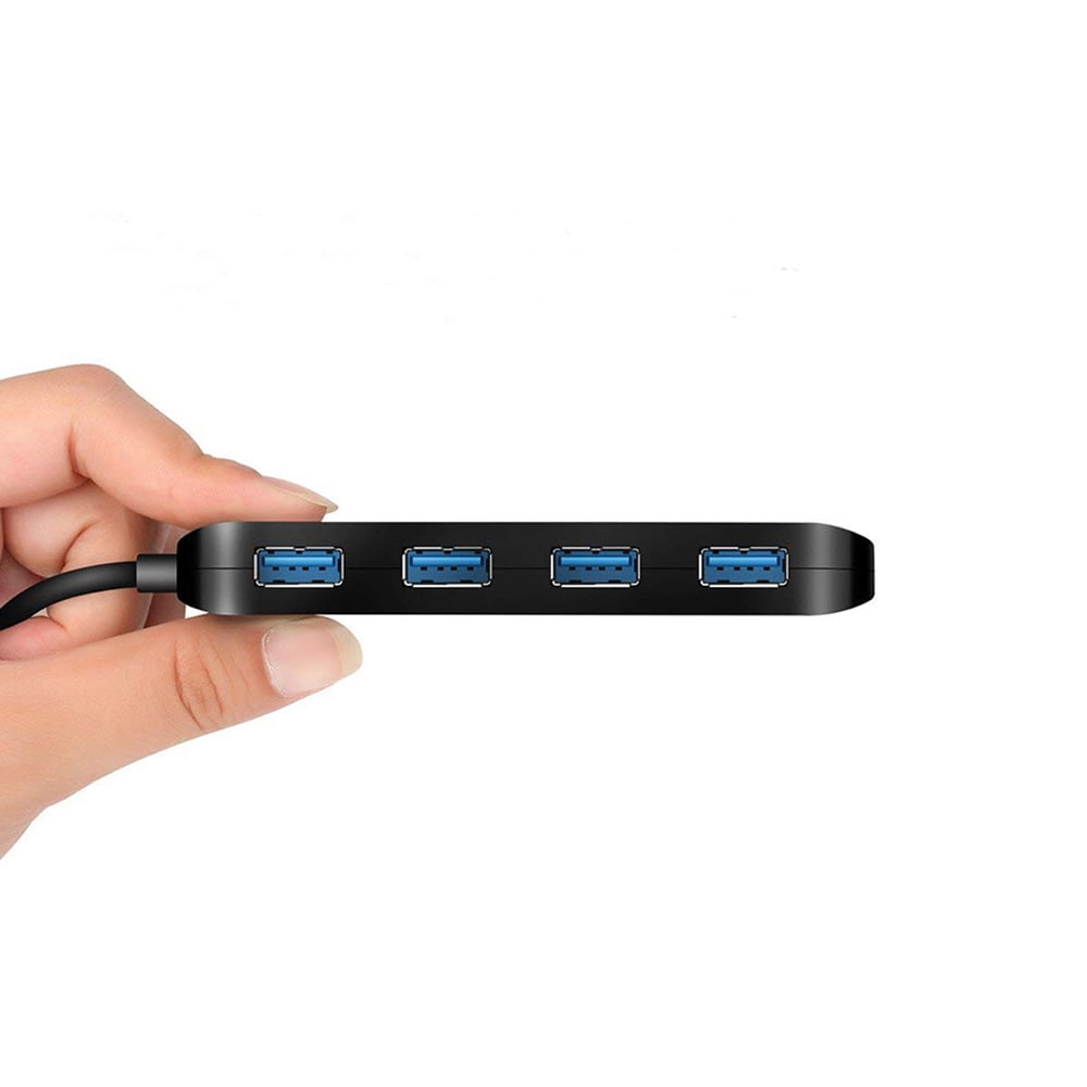 axGear USB 3.0 4 Port HUB w/ on off Switch Portable Slim For Laptop Desktop Macbook | Walmart Canada