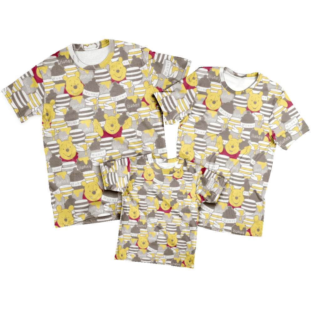 Winnie the Pooh Men's Shirt Serviceable Classics Art Couple T-shirt for ...