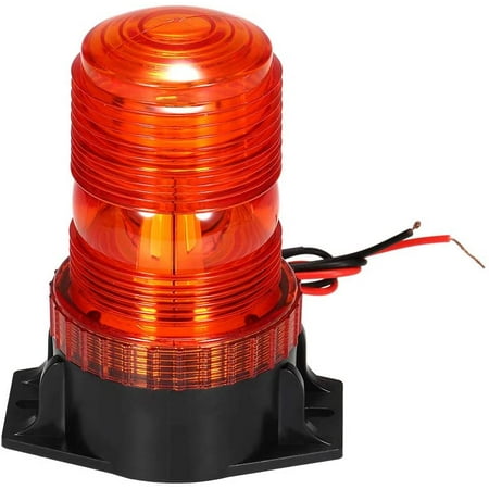 Emergency Warning strobe lights, Wgthhk 30 LED amber beacon yellow ...