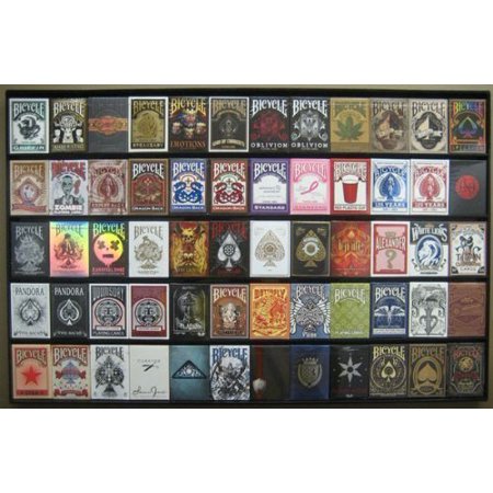 The Playing Card Frame - 60 Deck Acrylic Playing Card Display by ...