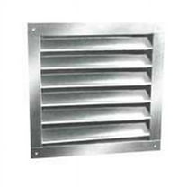Master Flow DA1212 Dual Louver, 14-3/4 in L, 14-1/2 in W, Aluminum ...