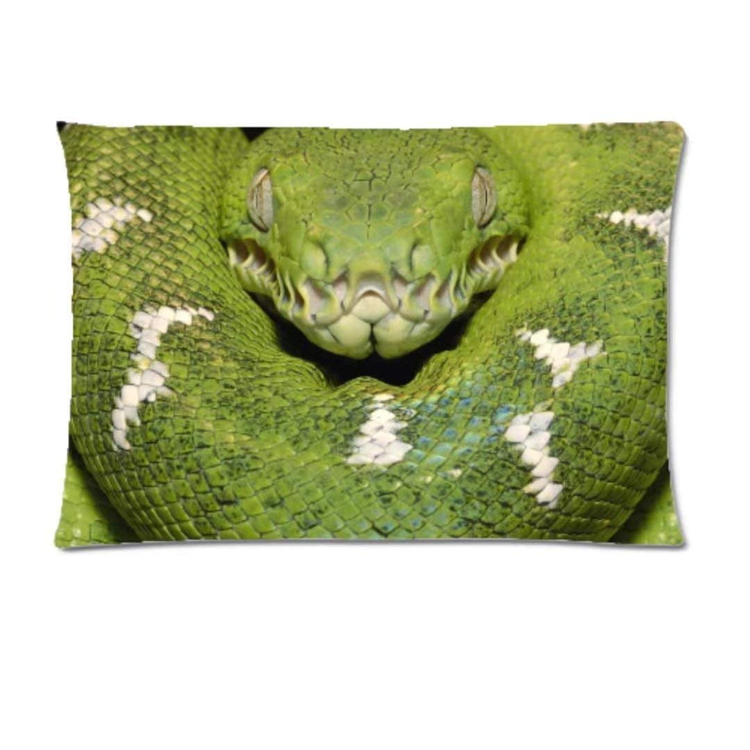 ARTJIA Snake Pillow Case Pillowcases Cushion Case Cover 20x30 inches ...