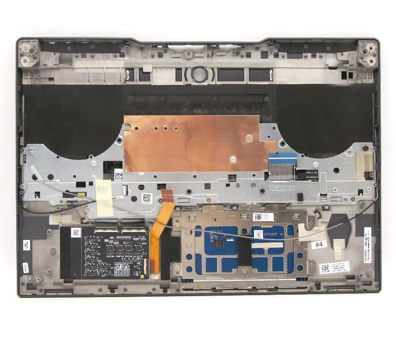 New Genuine Lenovo Legion S7-15 (82K8) GY Palmrest Touchpad Keyboard ...