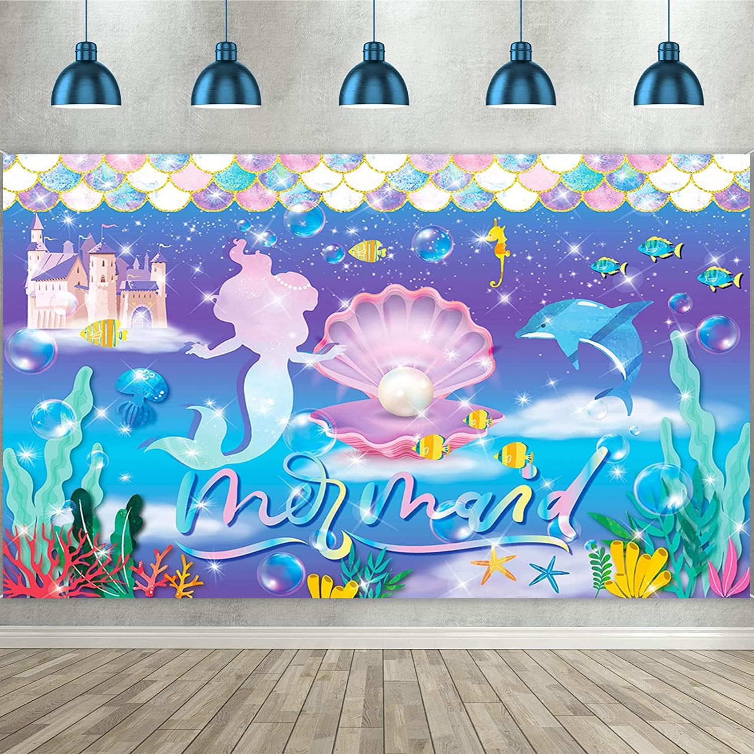 Little Mermaid Castle Background