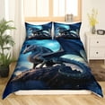 Erosebridal 3D Print Dragon Bedding Set Full Magical Pterosaur ...