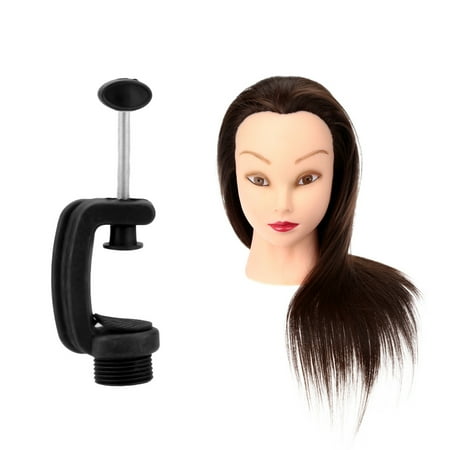 Anself 23" Hairdressing Mannequin Training Head with Stand Cosmetology ...