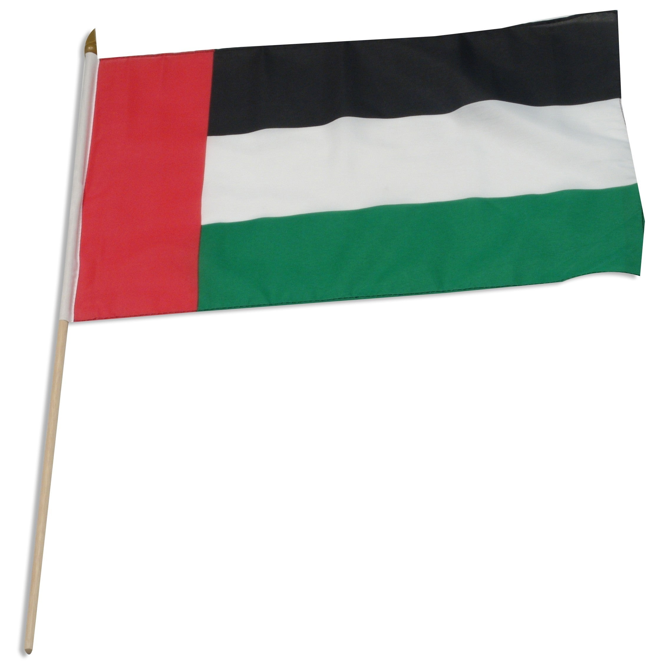 United Arab Emirates 12" x 18" Mounted Stick Flag - Walmart.com