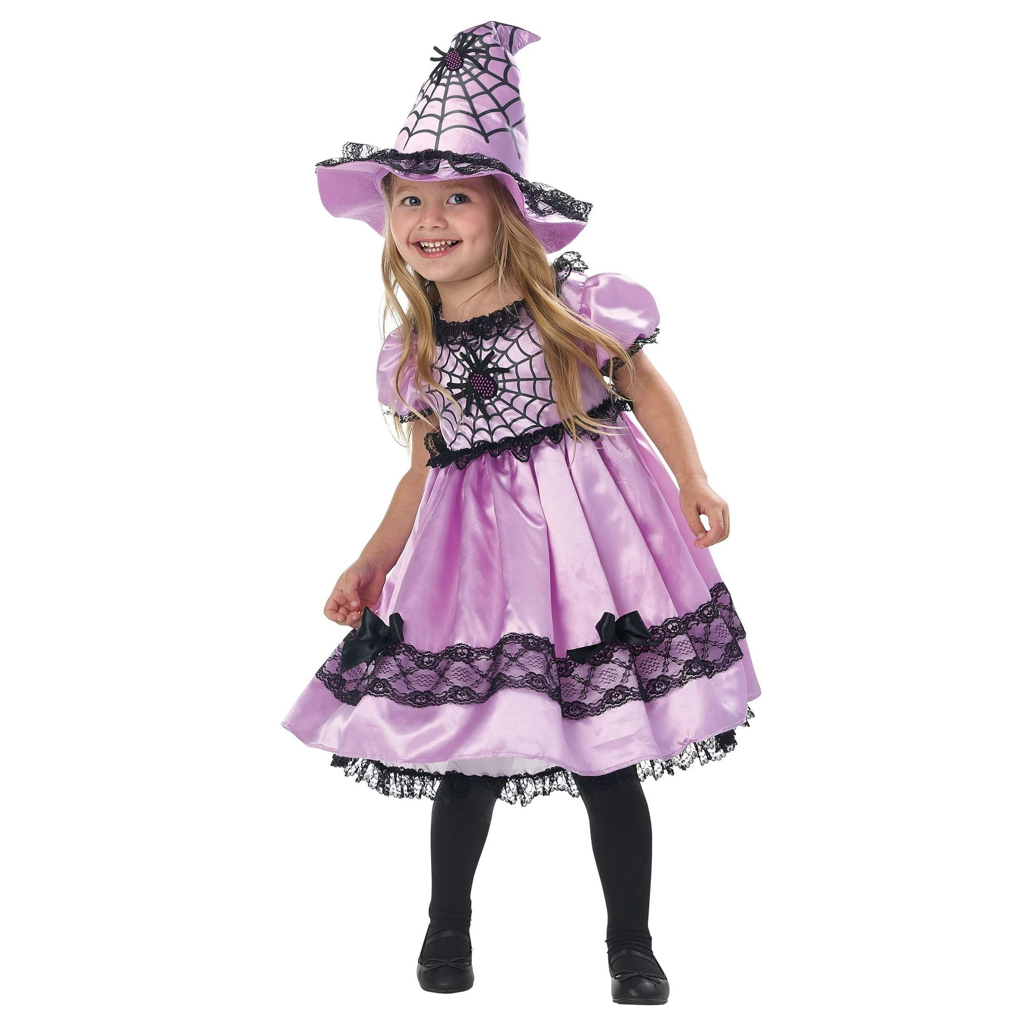 Click here for Fun Costumes Girls Toddler Pastel Spiderweb Witch... prices