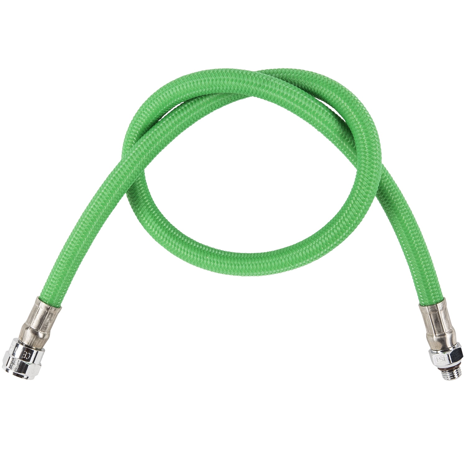 IST Braided Low Pressure Regulator Hose with Screw On Valve Fittings ...