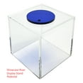 T'z Tagz New 6x6x6 Crystal-Clear Acrylic Display Box Decorative Cube ...