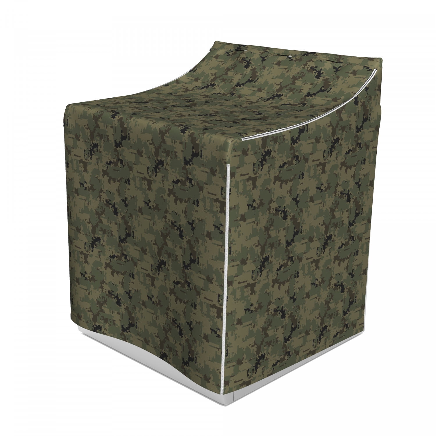 Camouflage Washer Cover, Digital Pixel Design Repeating Camo Pattern ...