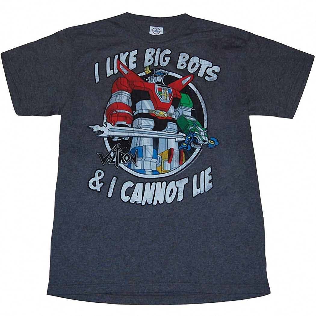 Voltron I Like Big Bots T-Shirt - Walmart.com