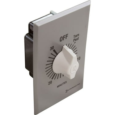Intermatic Wall Switch Timer, White, 125V AC E1010 - Walmart.com