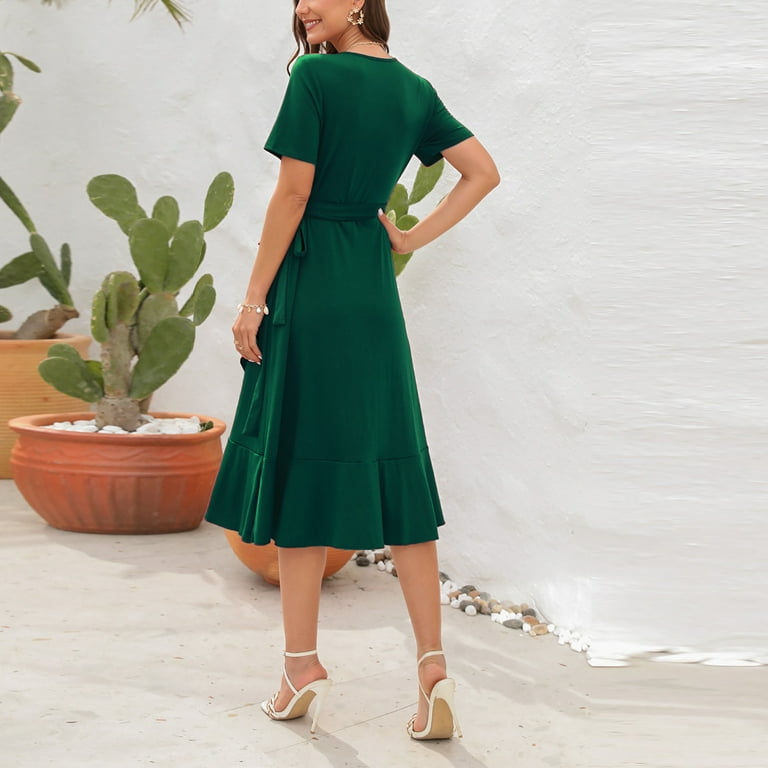 EHQJNJ Casual Dresses for Women Fall 2024 Trendy Womens High EHQJNJ Casual Dresses for Women Fall 2024 Trendy Womens High