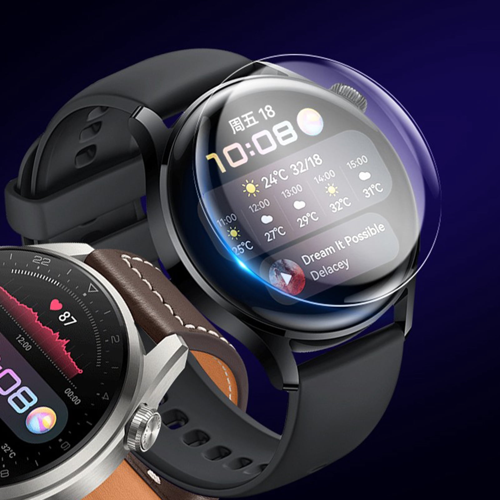 Buy Sarkoyar 2Pcs Tempered Film Ultra-thin High Clarity Transparent ...