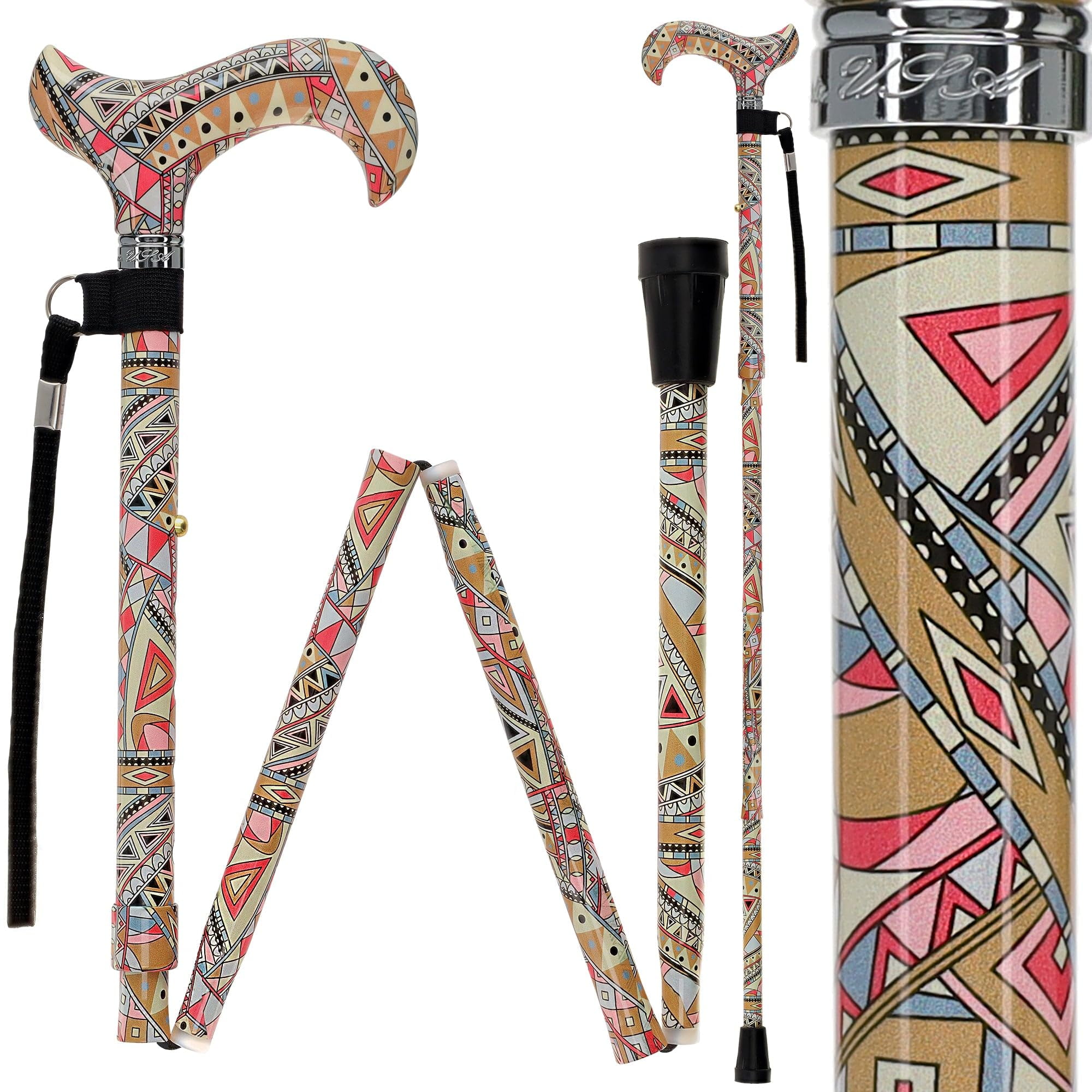 Bastones para hombre y mujer: elegantes bastones Derby plegables y ...