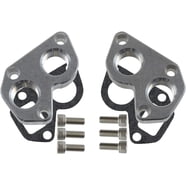 ICT Billet LSX Front Engine Plate 1 piece Aluminum Chevy Solid Motor ...